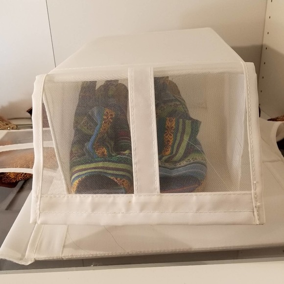 Storage & Organization | Cloth Shoebox Container White | Poshmark